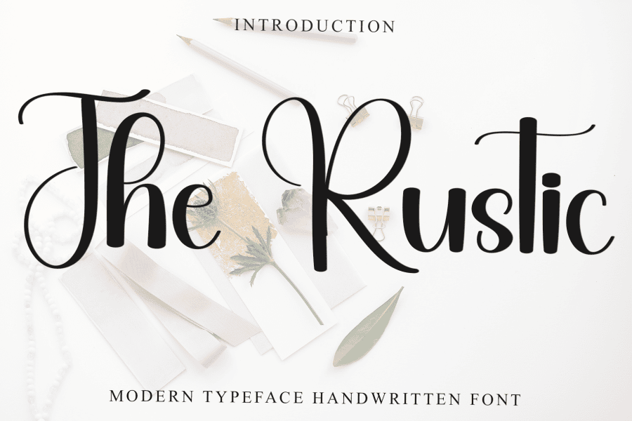 The Rustic Font · 1001 Fonts