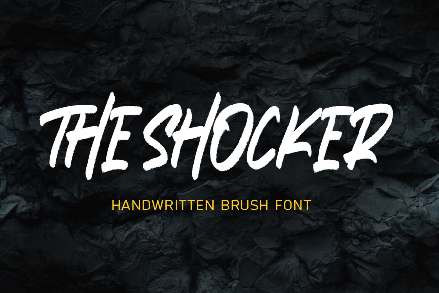 THE SHOCKER Font · 1001 Fonts