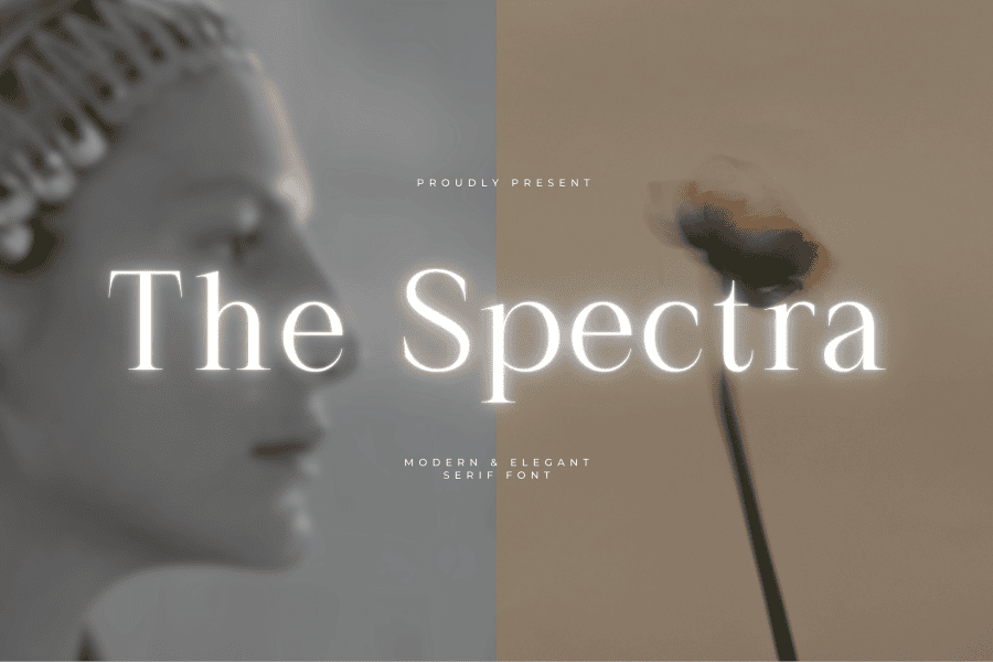 The Spectra Typeface Font · 1001 Fonts