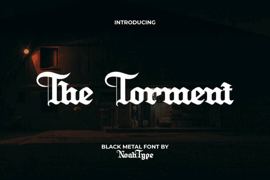 The Torment Demo Font · 1001 Fonts