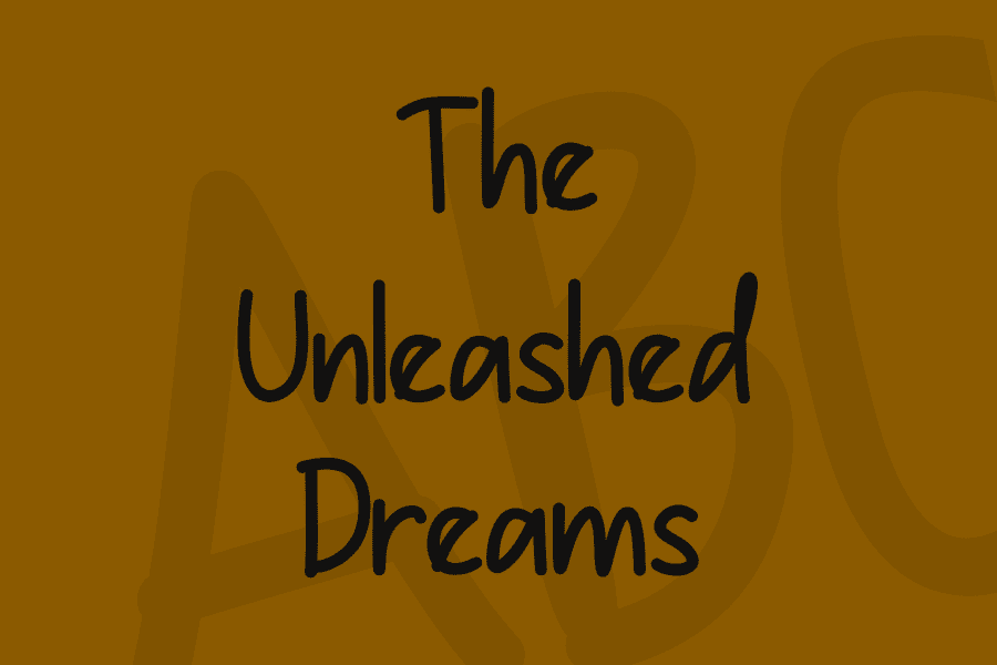 The Unleashed Dreams Font Family · 1001 Fonts