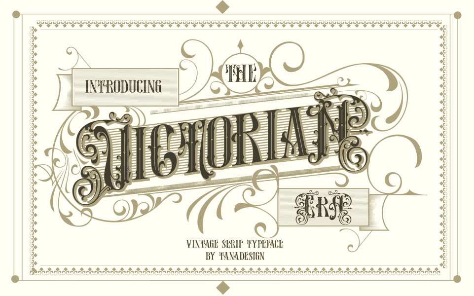 the victorian era Font · 1001 Fonts