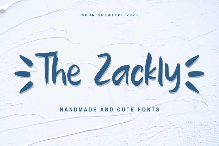 The Zackly Font · 1001 Fonts