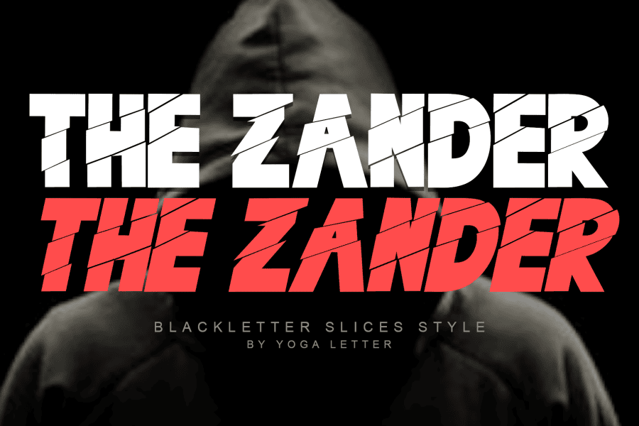 The Zander Demo Font Family · 1001 Fonts