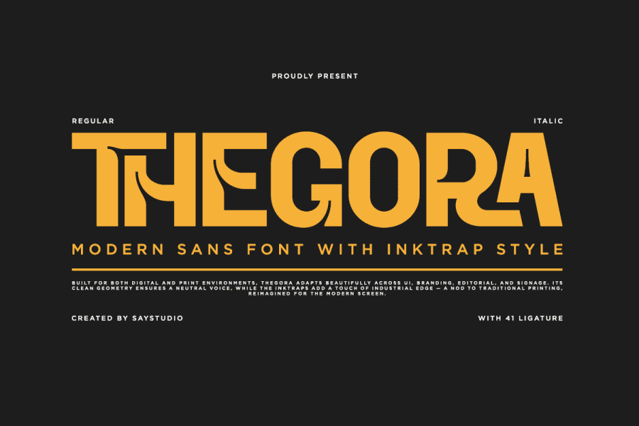 100+ Free Ink Trap Fonts · 1001 Fonts
