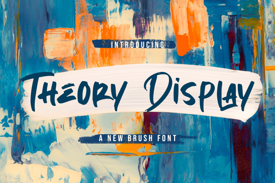 Theory Display Font · 1001 Fonts