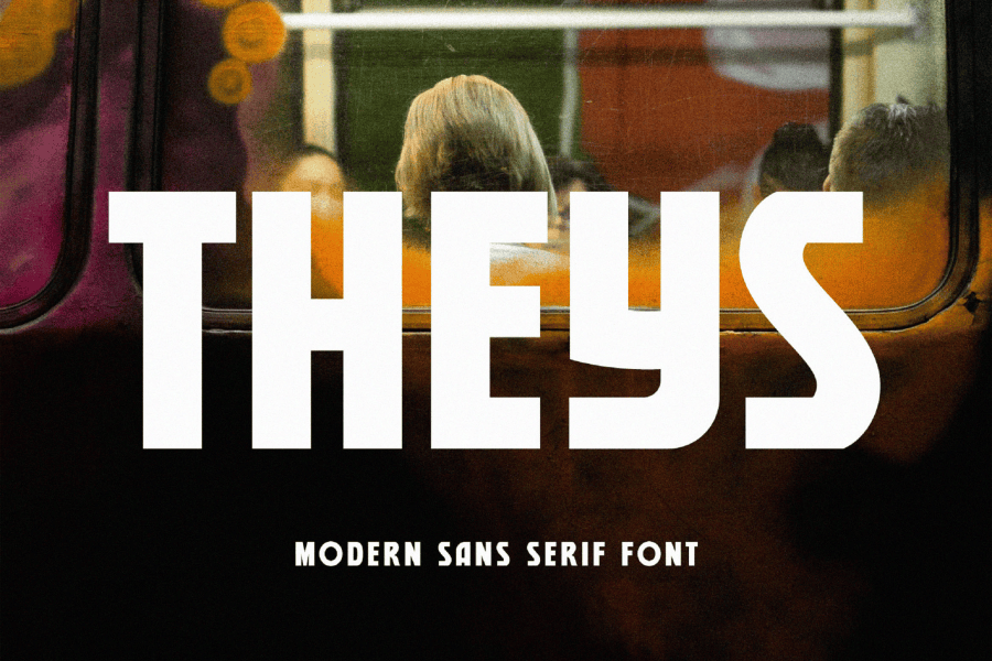 Theys Font · 1001 Fonts