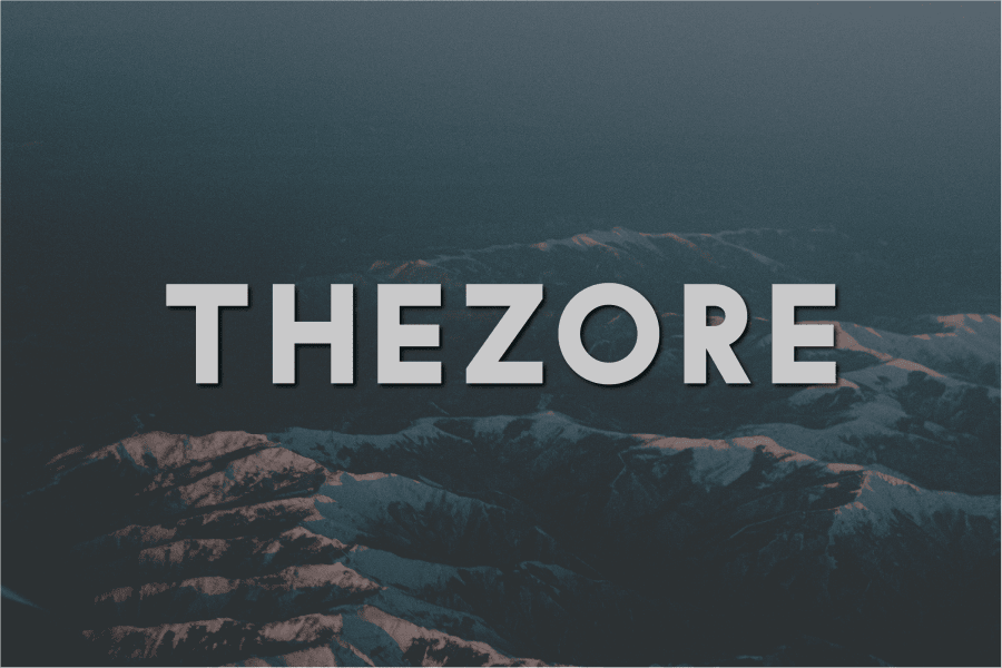 Thezore Font · 1001 Fonts