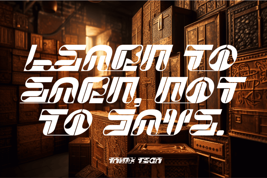 Think Tech Demo Font · 1001 Fonts