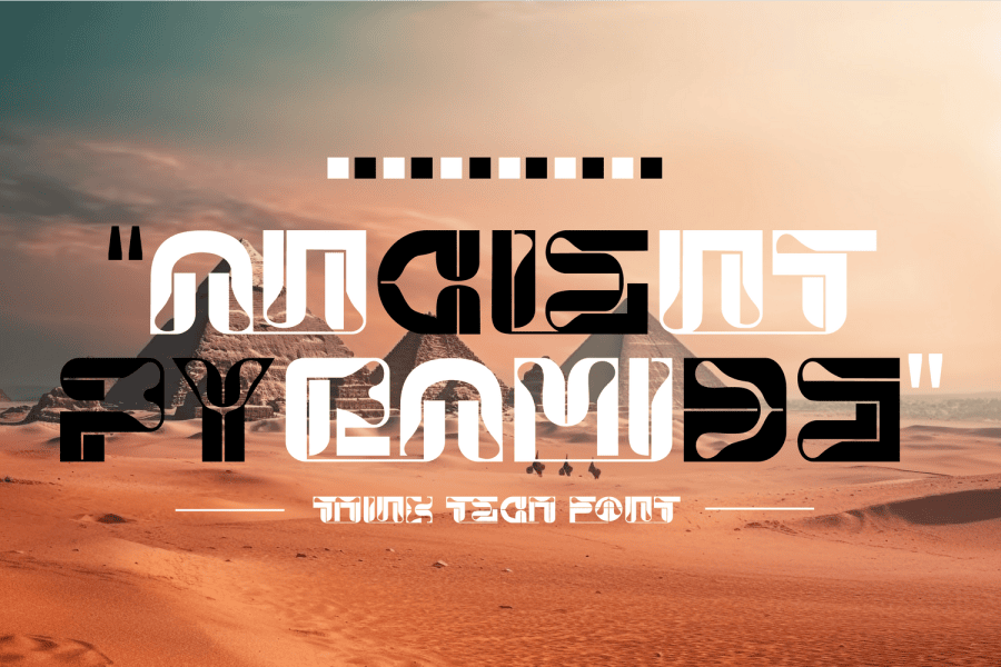 Think Tech Demo Font · 1001 Fonts