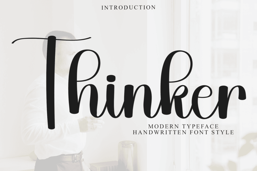 Thinker Font · 1001 Fonts