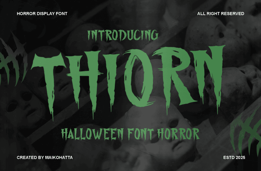 6 Free Creepy, Monster, Skeleton Fonts · 1001 Fonts