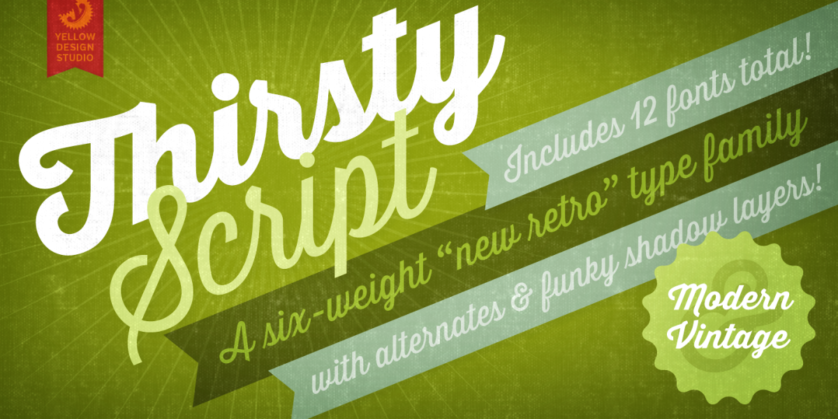 Thirsty Script Extrabold Demo Font · 1001 Fonts Thirsty Script Extrabold Demo Font · 1001 Fonts