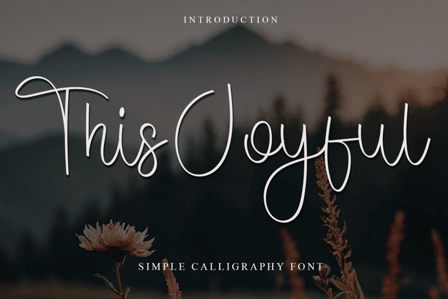 3 Free Cursive, Display, Lightweight Fonts · 1001 Fonts
