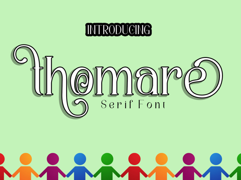 thomare Font · 1001 Fonts
