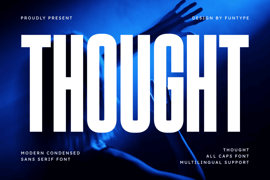 Thought Font · 1001 Fonts