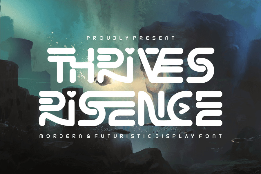 THRIVES RISENCE DEMO Font · 1001 Fonts