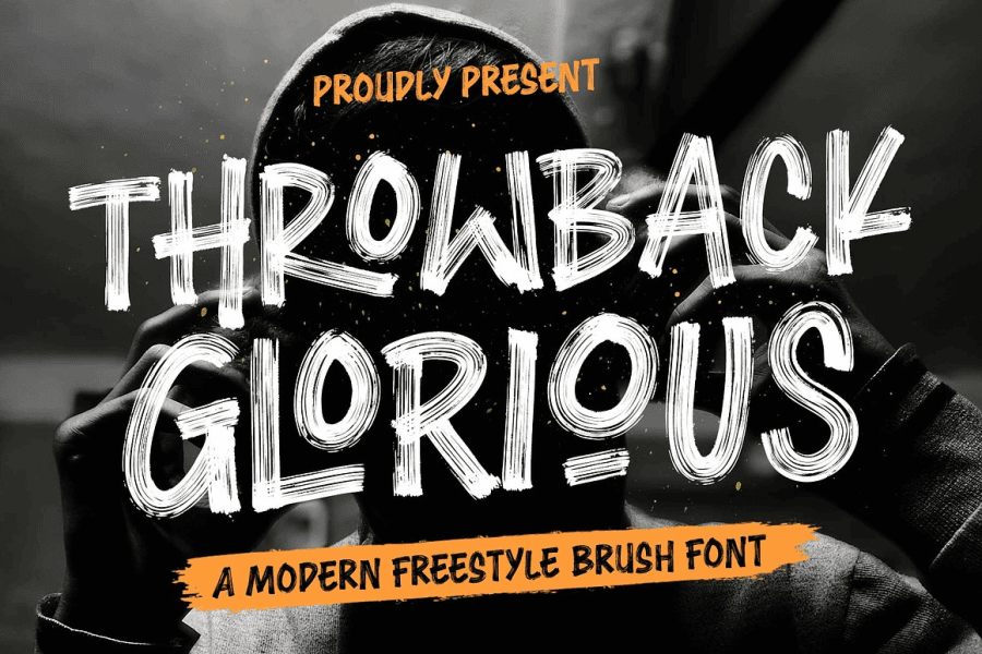 Throwback Glorious Font · 1001 Fonts