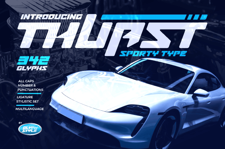 102 Free Automotive Fonts · 1001 Fonts