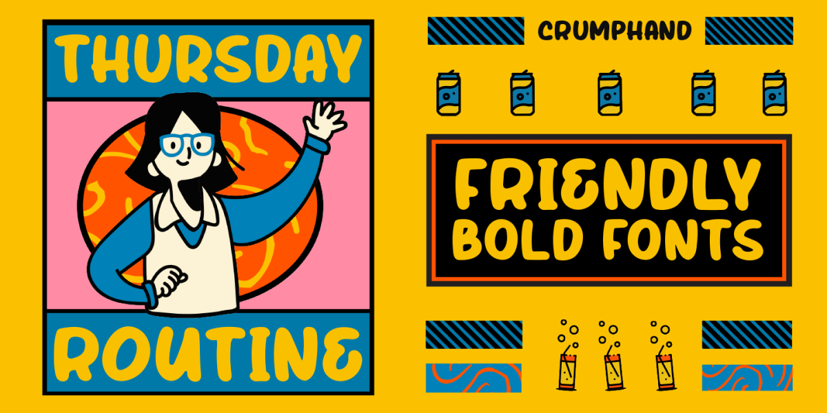 Thursday Routine Font · 1001 Fonts