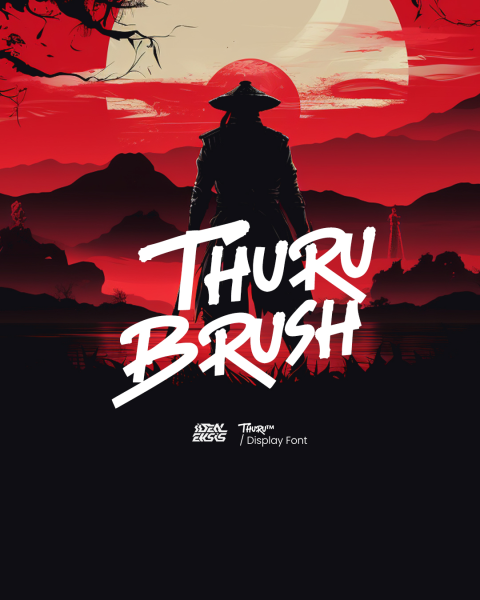 Thuru Brush Font · 1001 Fonts
