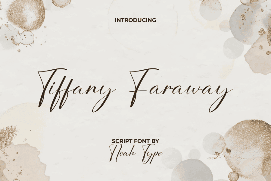 Tiffany Faraway Demo Font · 1001 Fonts
