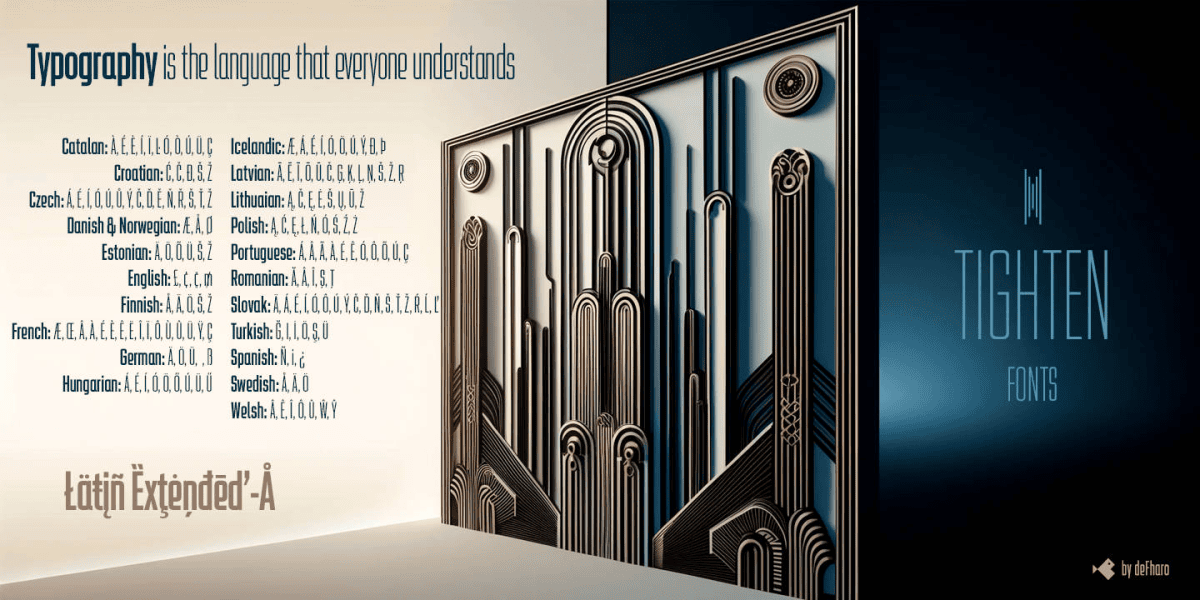 Tightype Font Family · 1001 Fonts