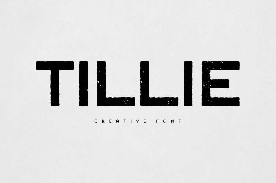 Tillie Font · 1001 Fonts