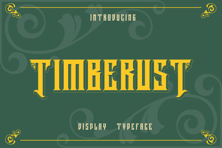 Timberust free Font · 1001 Fonts