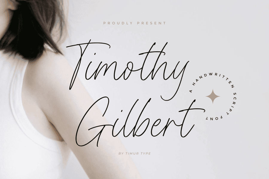 Timothy Gilbert Font · 1001 Fonts