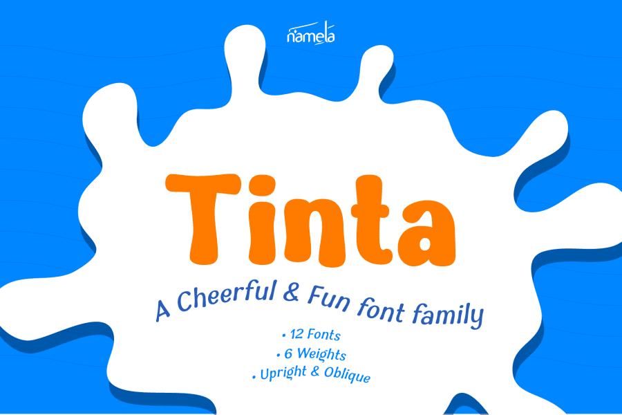 Tinta DEMO Font Family · 1001 Fonts