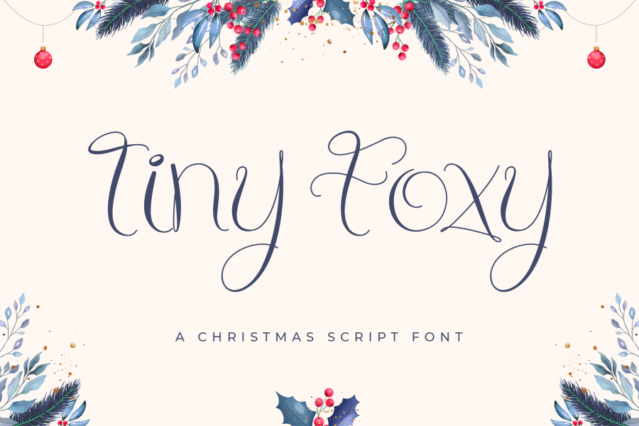 Tiny Foxy Font · 1001 Fonts
