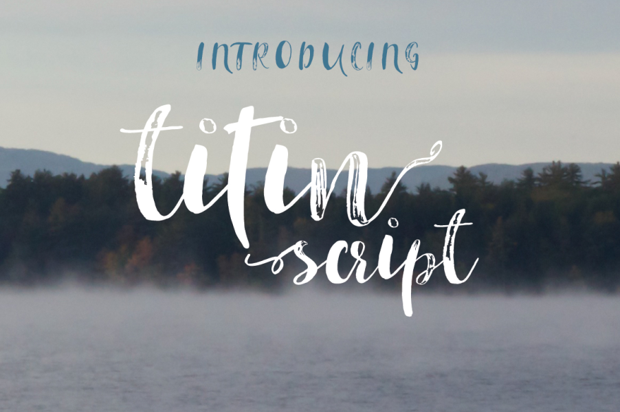 titin script Font · 1001 Fonts