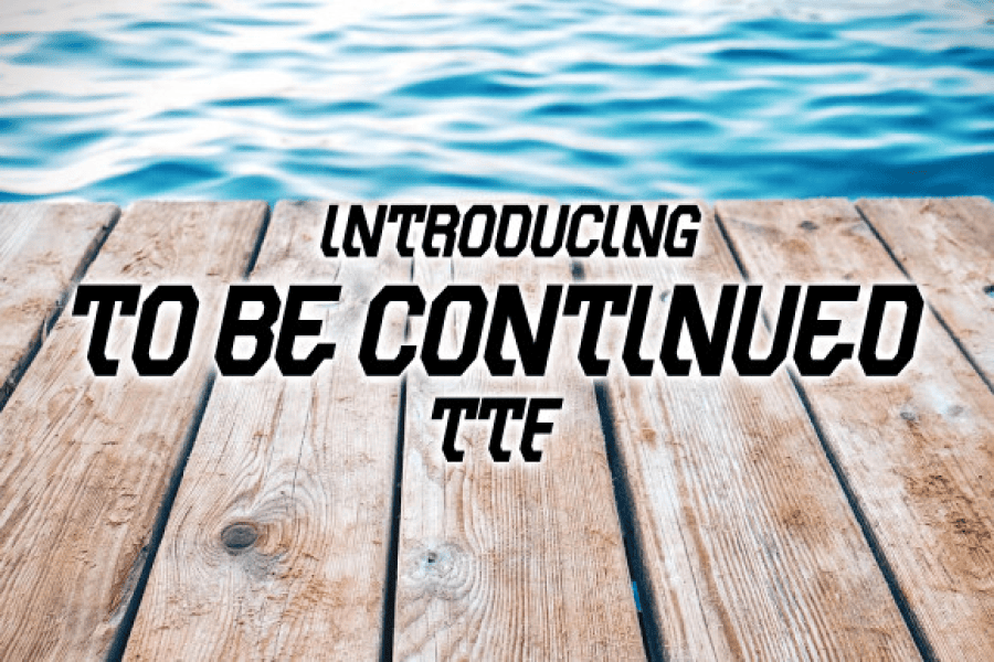 To Be Continued Font · 1001 Fonts