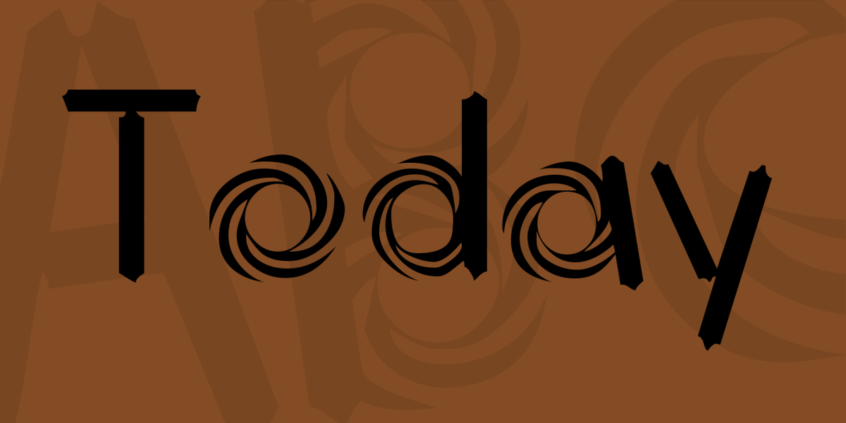 Today Font · 1001 Fonts