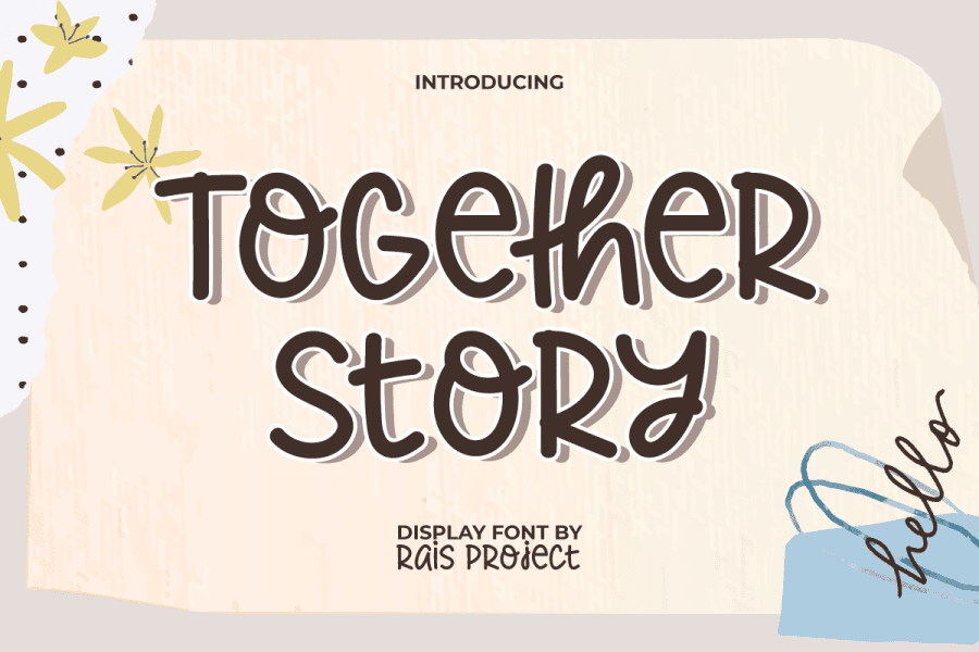 Together Story Demo Font · 1001 Fonts