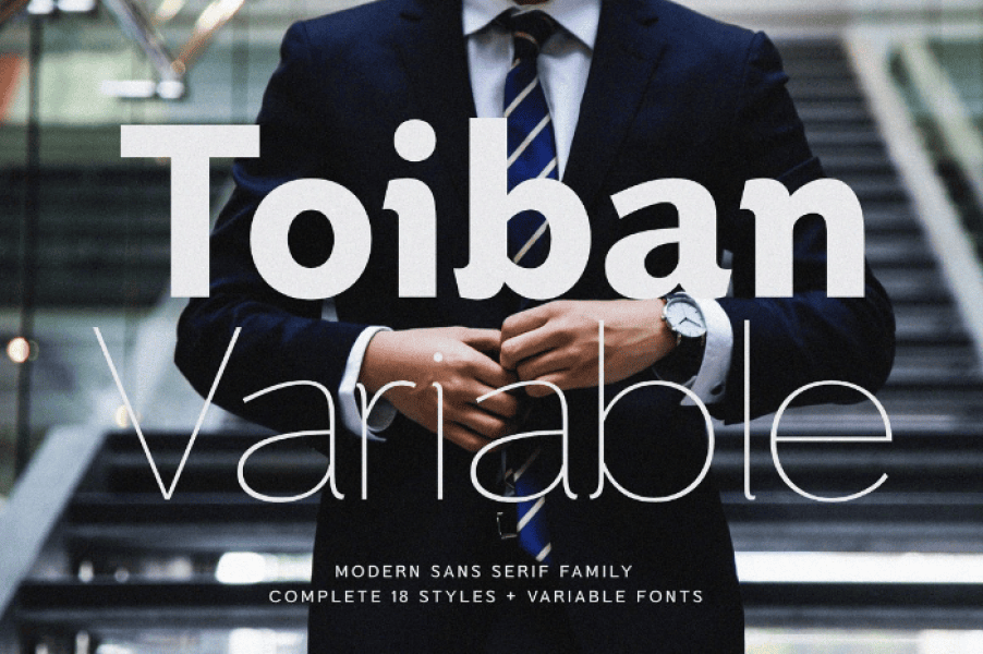 Toiban Font Family · 1001 Fonts