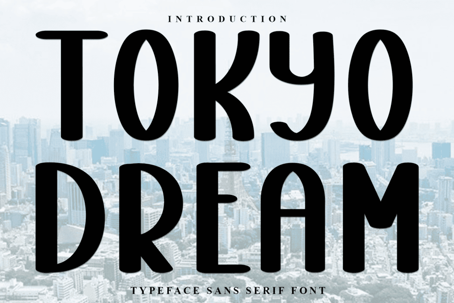 Tokyo Dream Font · 1001 Fonts