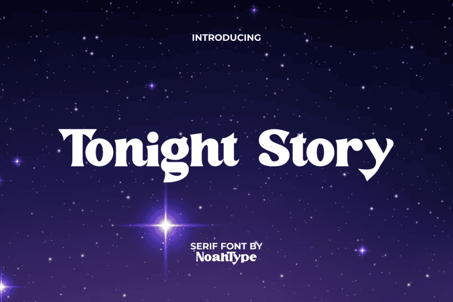 Tonight Story Demo Font · 1001 Fonts