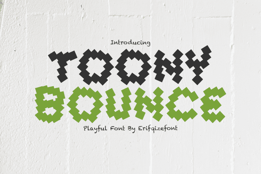 2 Free Animated, Bouncy, Display Fonts · 1001 Fonts
