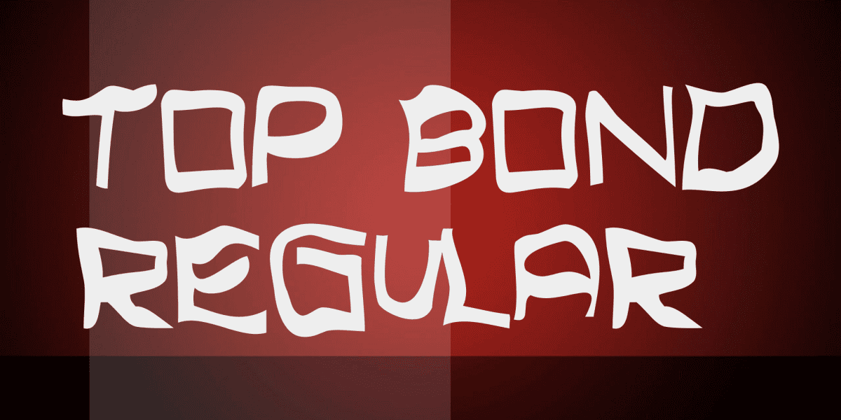 Top Bond Font · 1001 Fonts