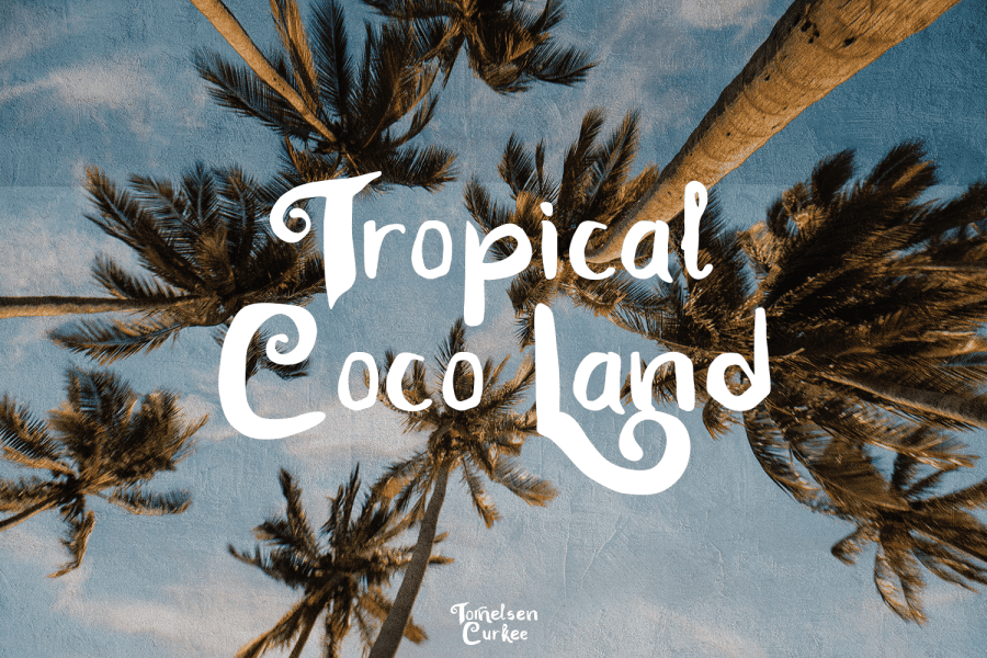 Tornelsen Curkee Demo Font · 1001 Fonts