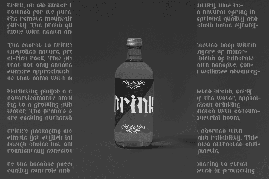 Tosten Font · 1001 Fonts