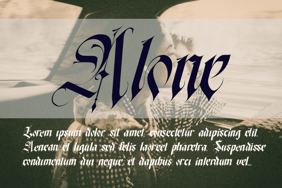 Traditional Preparation Demo Font · 1001 Fonts