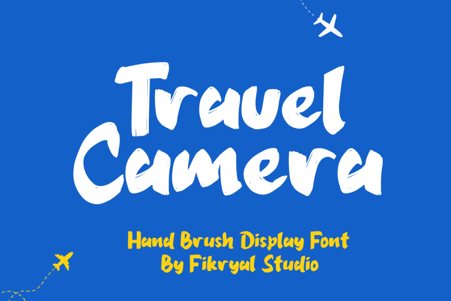 Travel Camera Font · 1001 Fonts