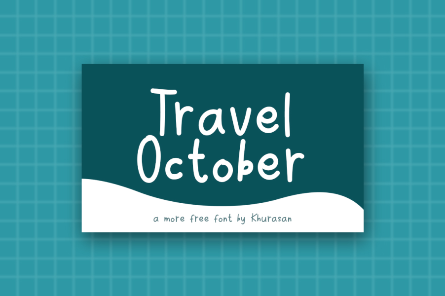 Travel October Font · 1001 Fonts