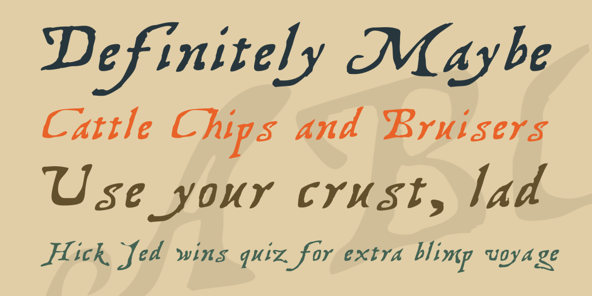 Treasure Map Deadhand Font · 1001 Fonts