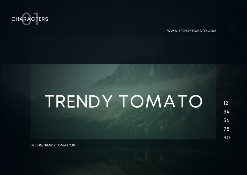 Trendy Tomato Font · 1001 Fonts