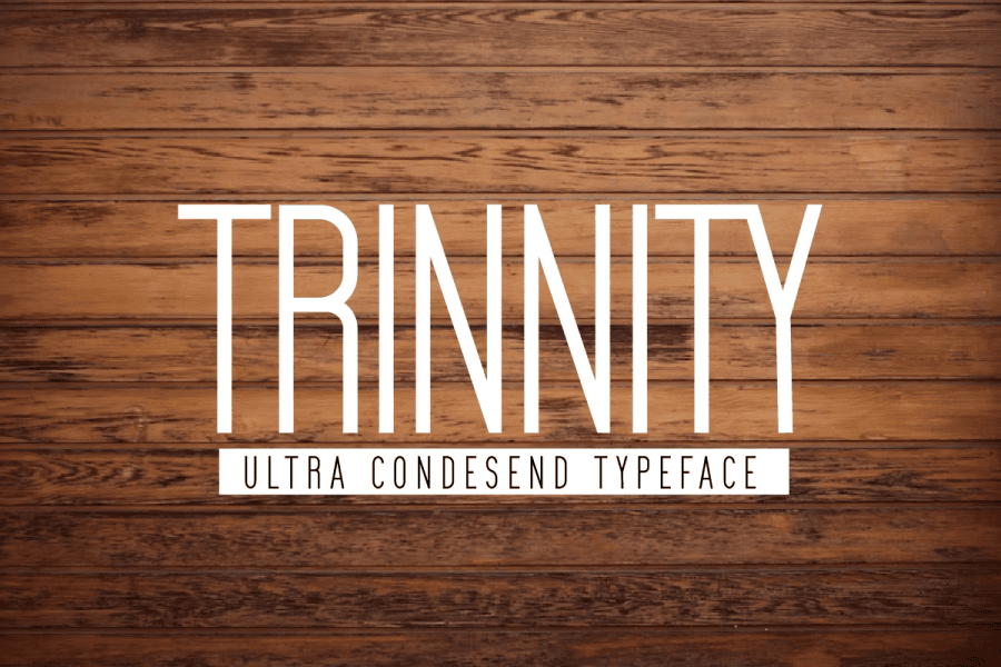 Trinnity Font · 1001 Fonts