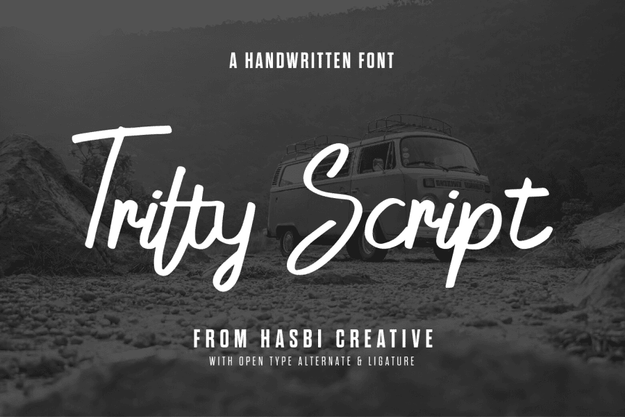 Tritty Font · 1001 Fonts